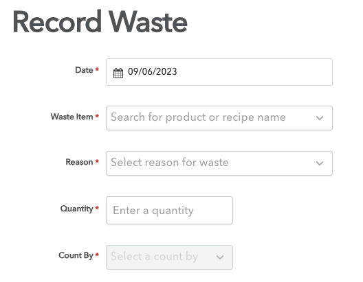 Waste Log - Track Your Waste – MarginEdge