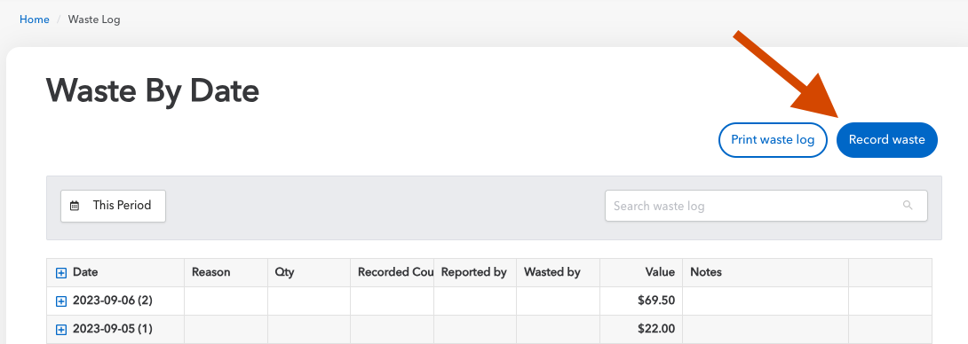 Waste Log - Track Your Waste – MarginEdge