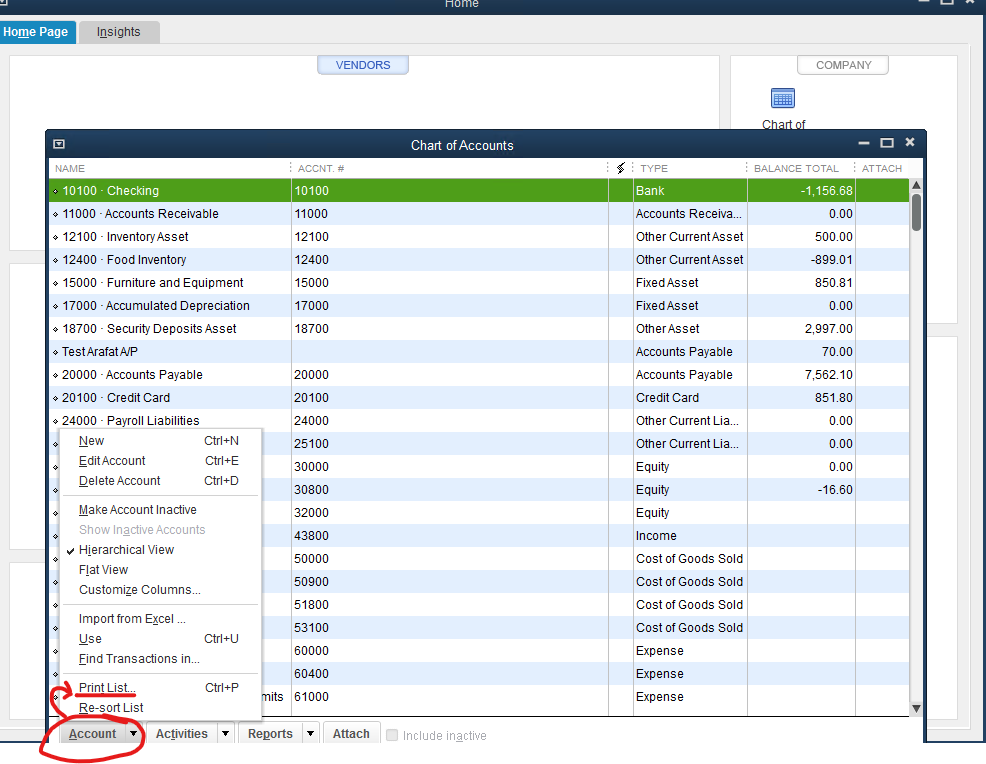 How to Export your COA from Quickbooks Desktop – MarginEdge