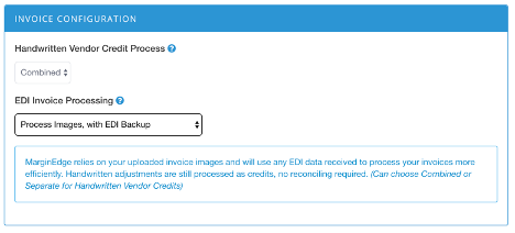 Digital Invoices (EDI) in MarginEdge – MarginEdge