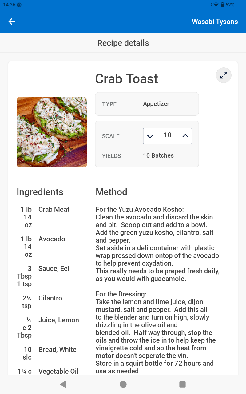 Using the Recipe Viewer as Your Digital Binder – MarginEdge